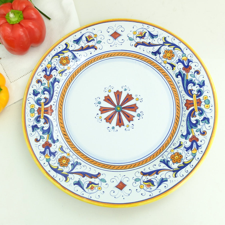 Deruta Ceramics Ricco Deruta Platter | Hand-made in Italy – Origine ...